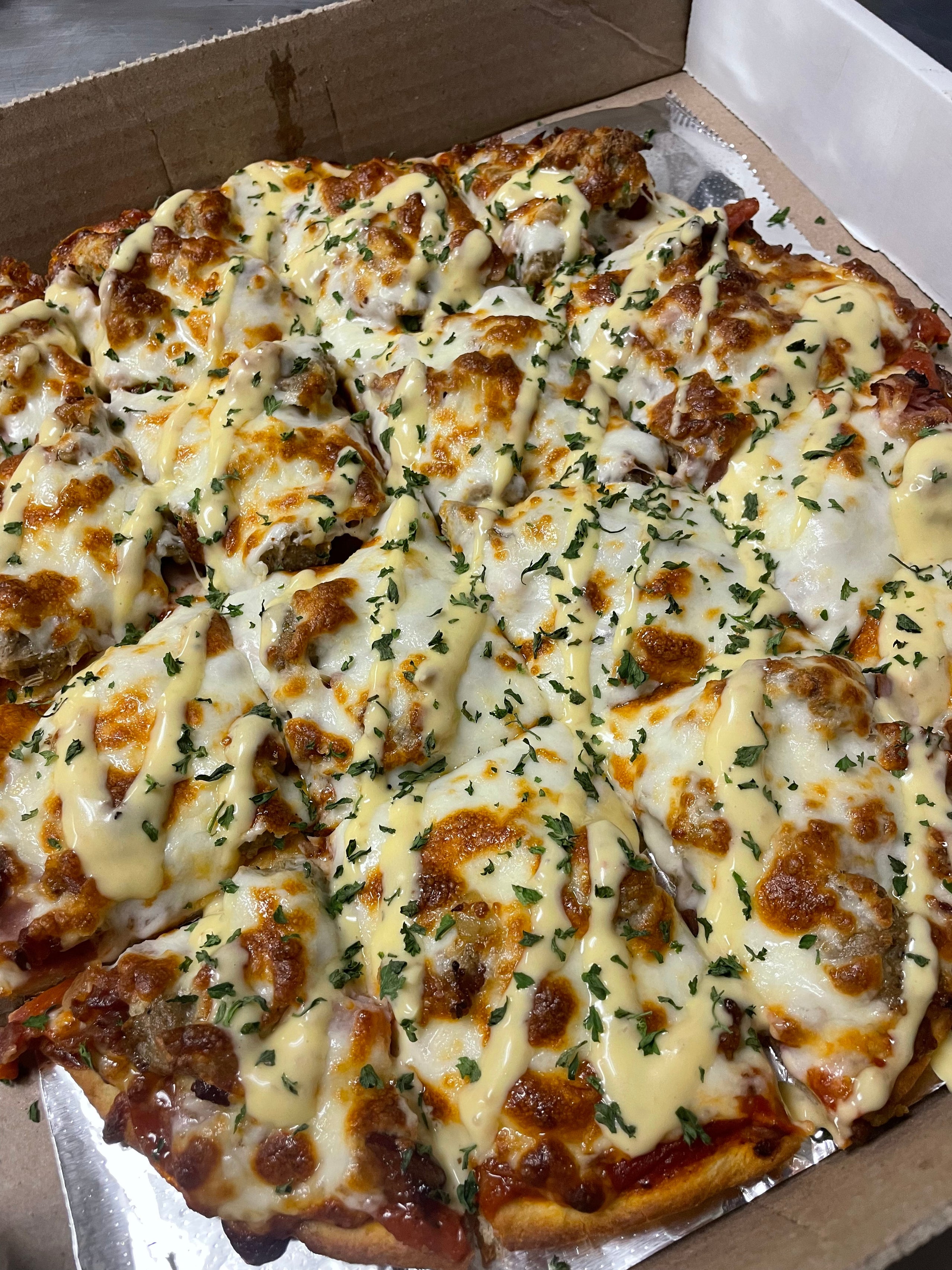 Mama Rosa's Meat Pie Pizza | Lima's Finest Food Company